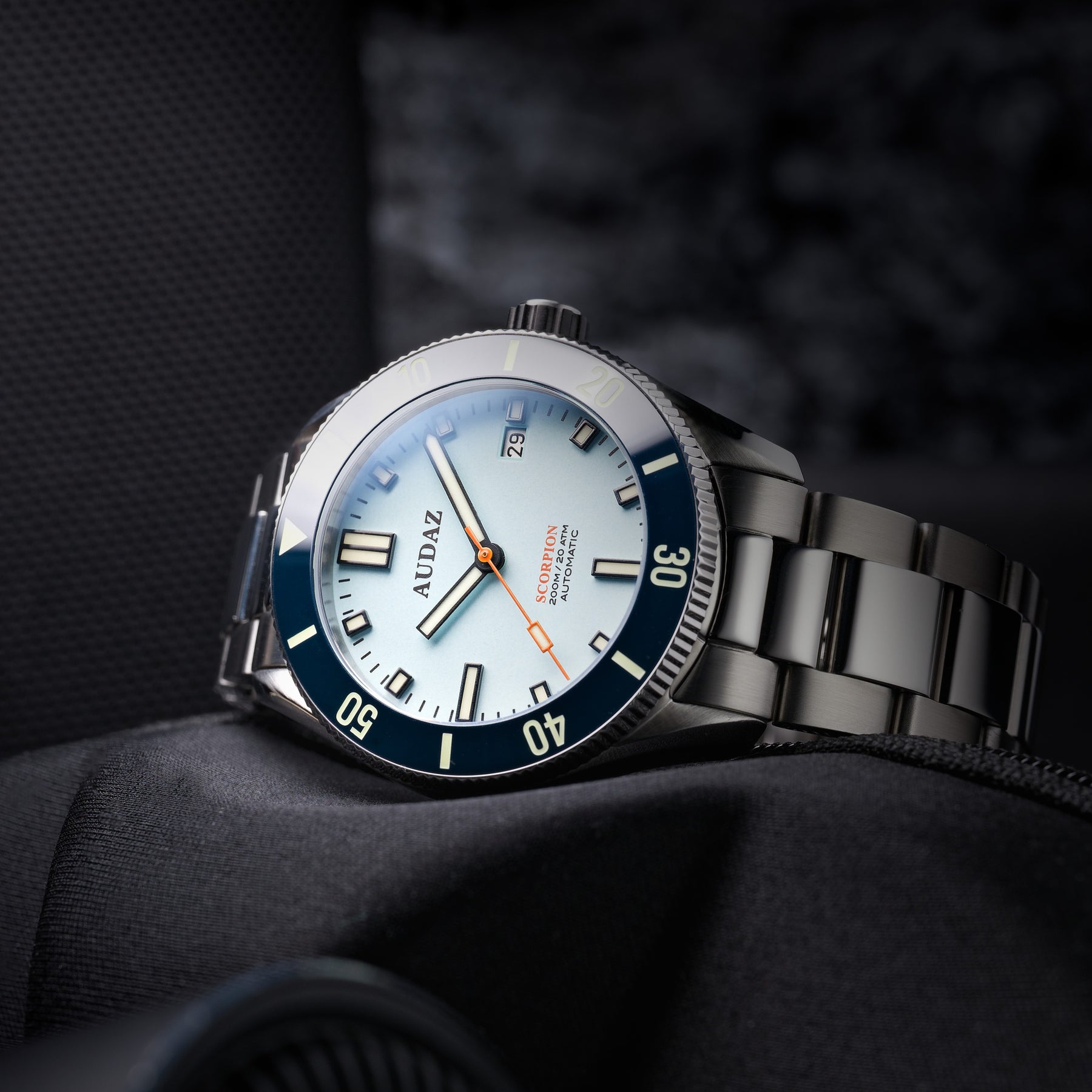 AUDAZ SCORPION I 200m Dive Watch I Miyota 9015 Automatic I Sapphire ...