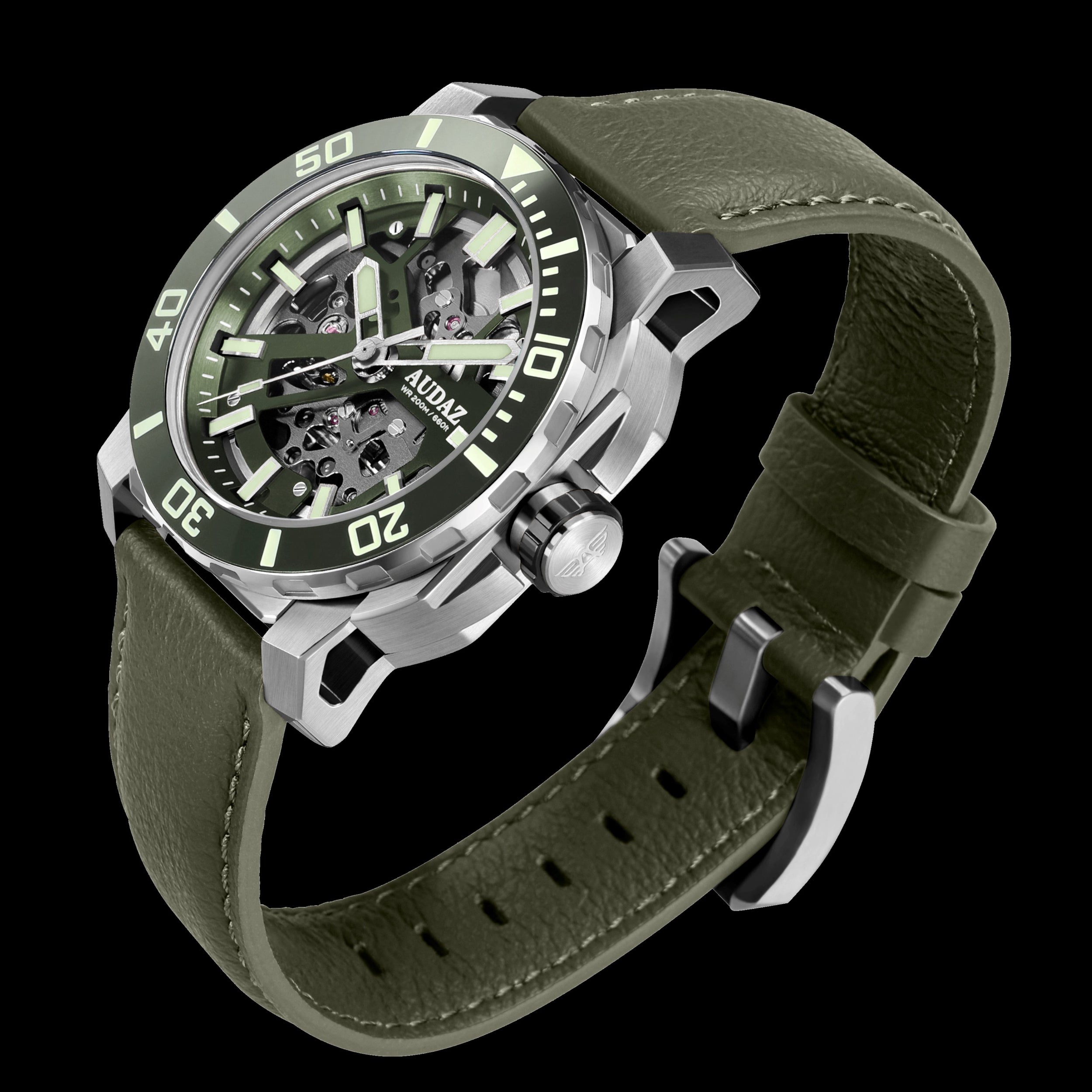 Audaz Quantum Collection I Skeletonized Automatic Movement - Audaz Watches