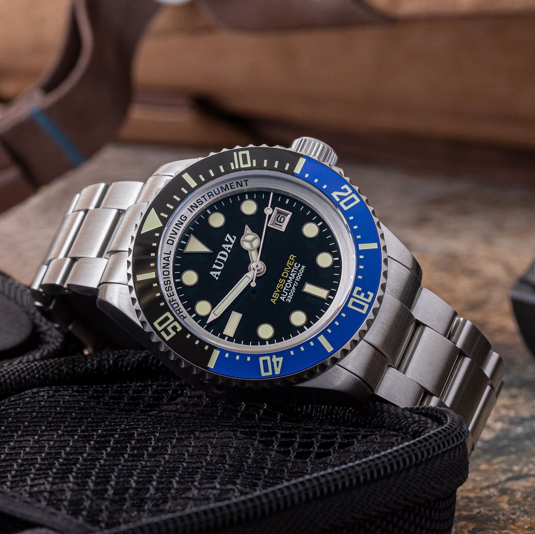 ABYSS DIVER 1000m Professional Dive Watch I Automatic I Sapphire ...