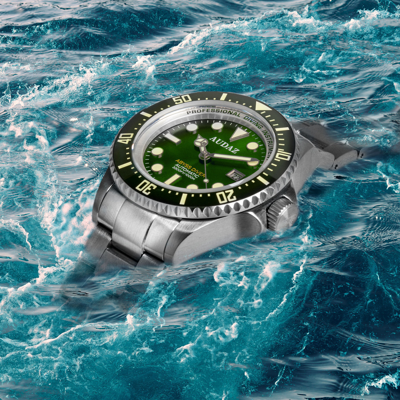 ABYSS DIVER 1000m Professional Dive Watch I Automatic I Sapphire ...