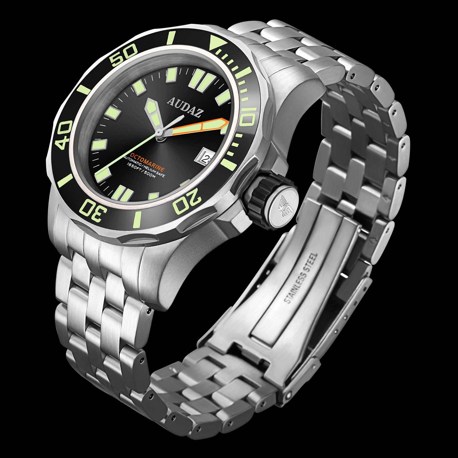 Audaz I Octomarine 500m Professional Dive Watch I Automatic I Sapphire ...