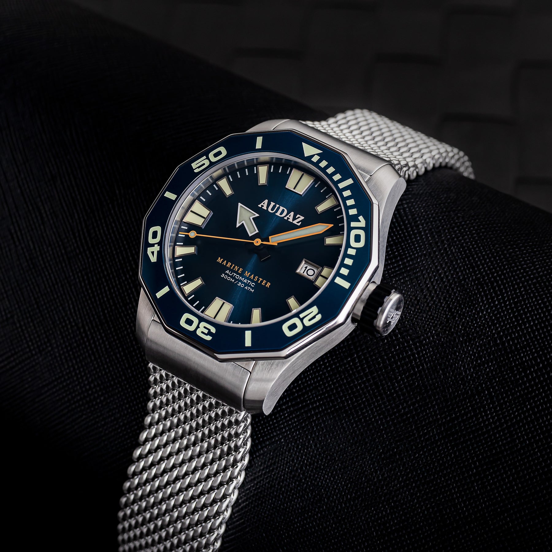 AUDAZ MARINE MASTER 300m Dive Watch I Automatic I Sapphire Crystal ...