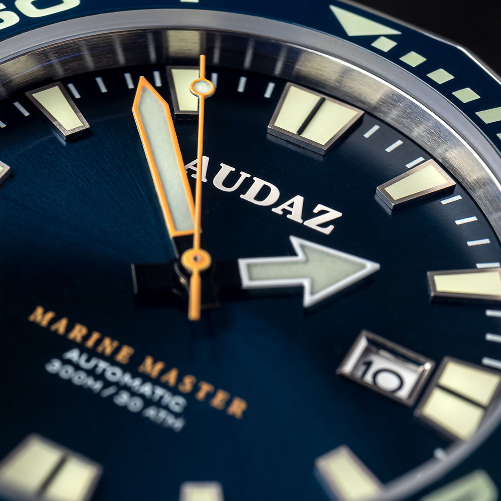 AUDAZ MARINE MASTER 300m Dive Watch I Automatic I Sapphire Crystal ...