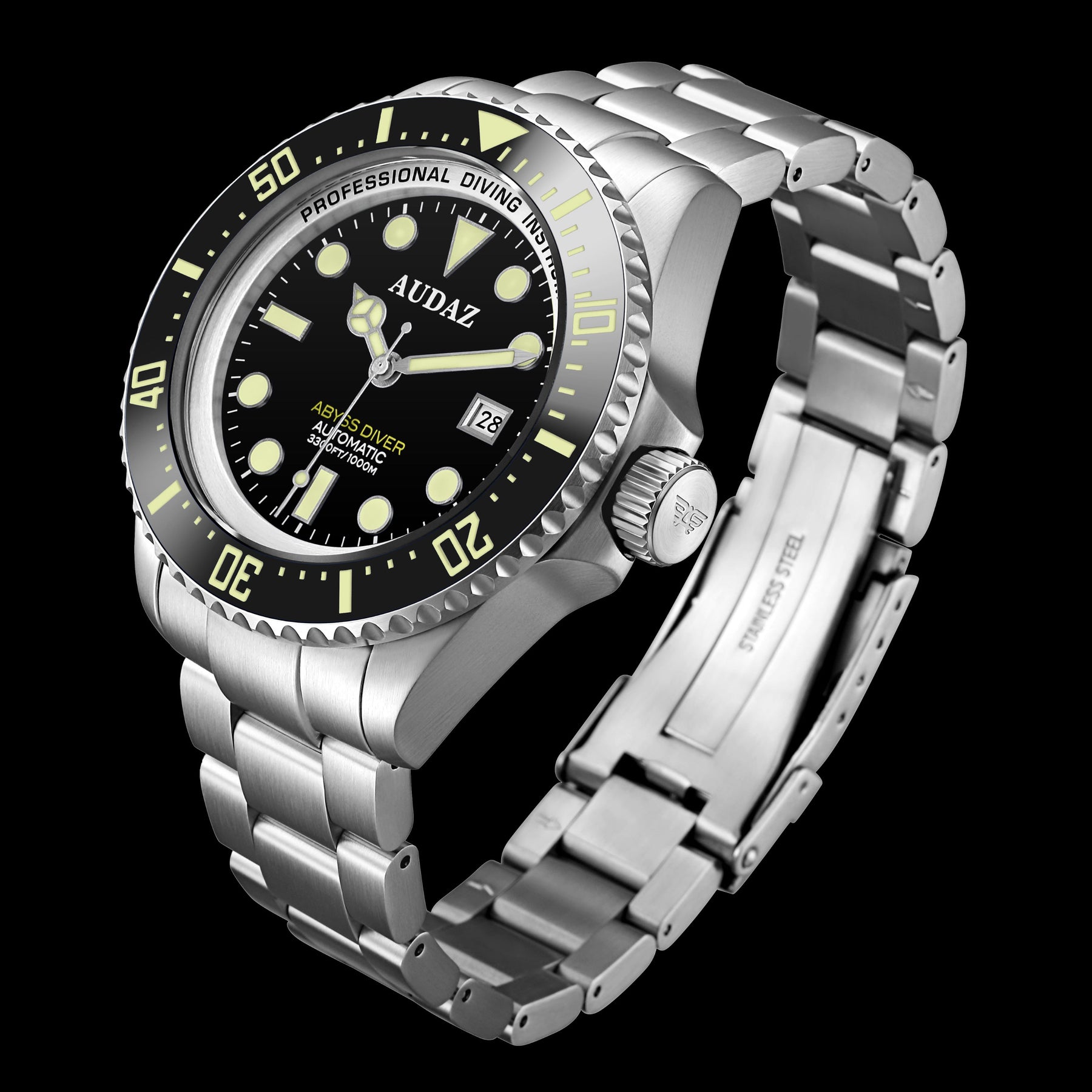 ABYSS DIVER 1000m Professional Dive Watch I Automatic I Sapphire ...