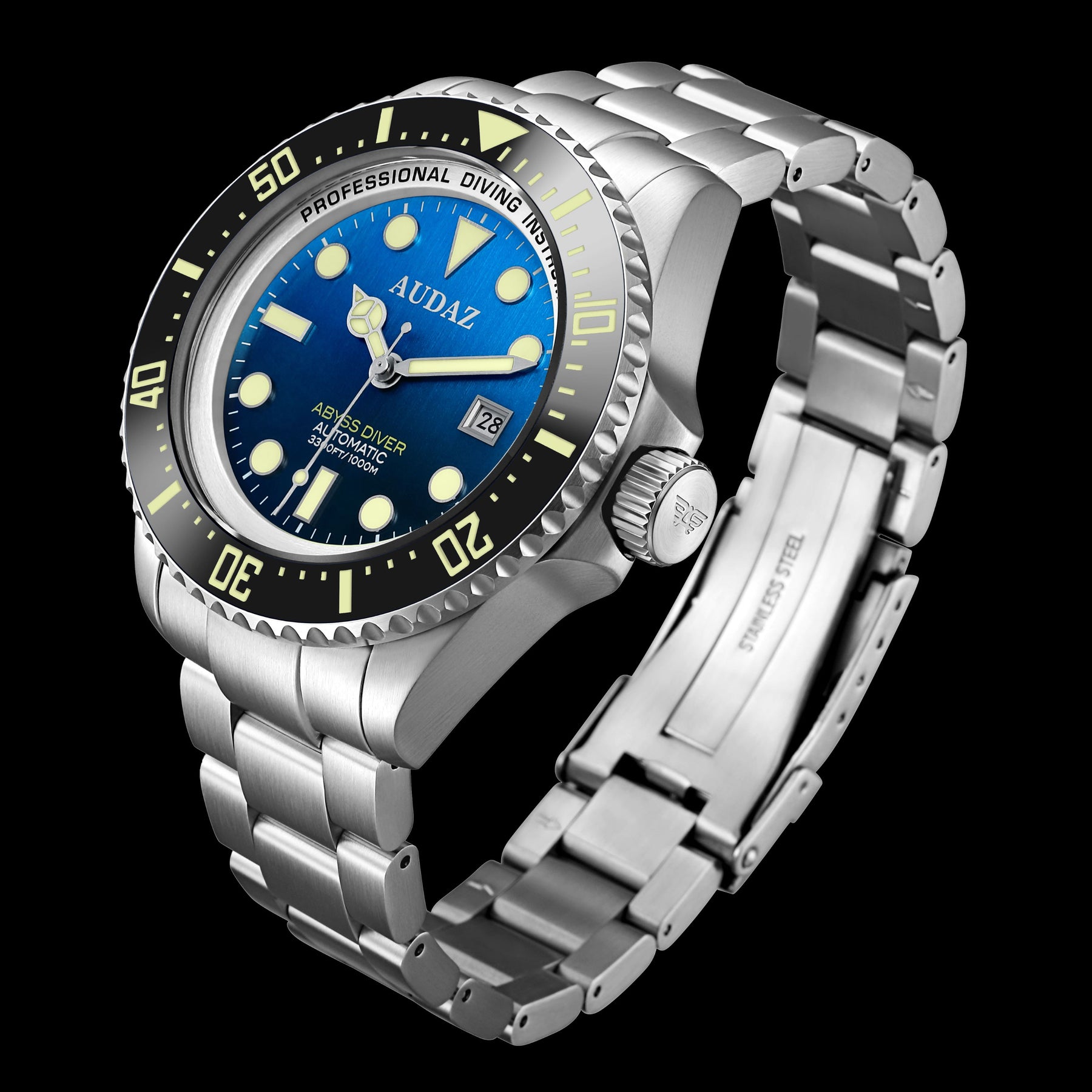 ABYSS DIVER 1000m Professional Dive Watch I Automatic I Sapphire ...